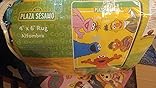 Amazon.com: Sesame Street Elmo - Large 6ft x 4ft AREA RUG - Kids Room ...
