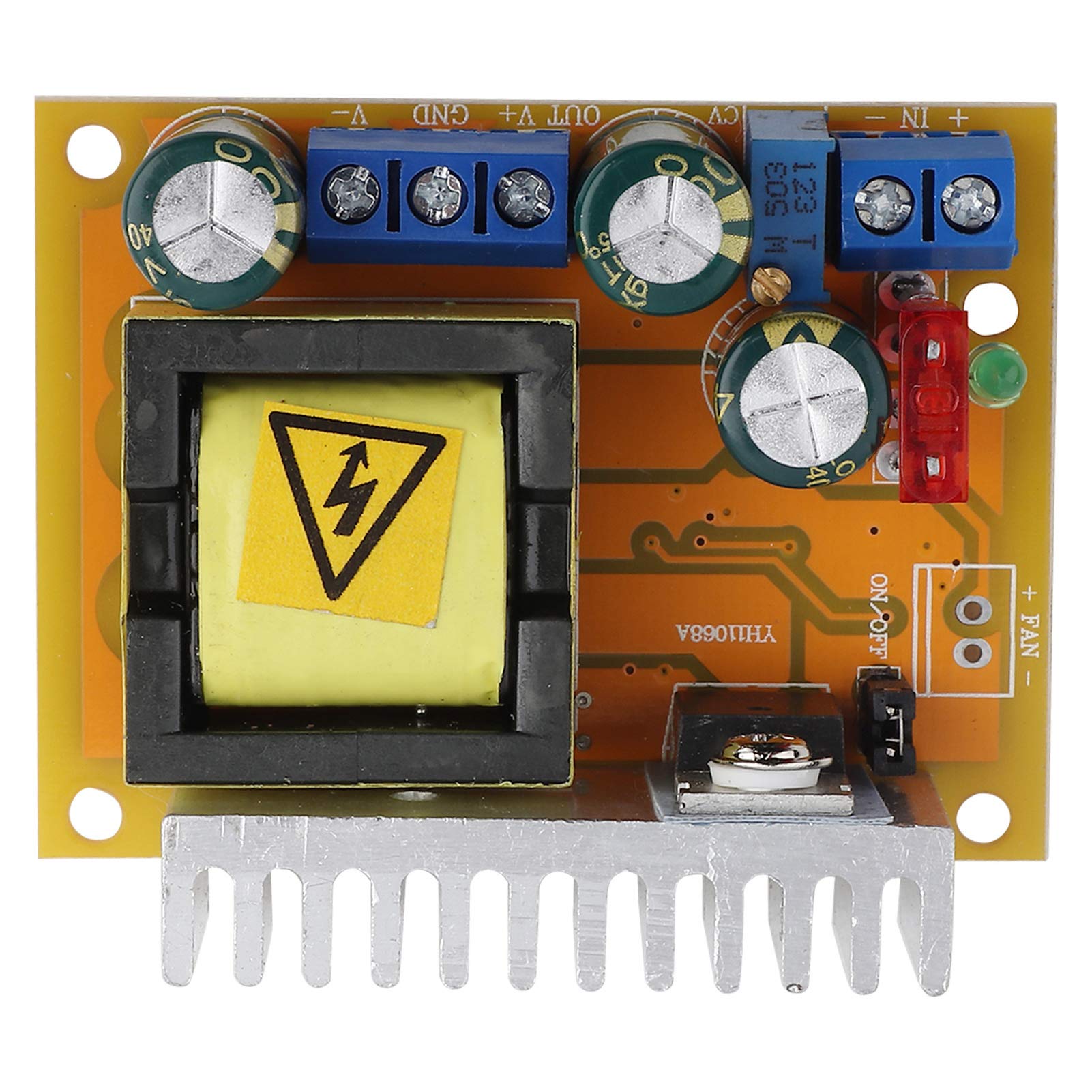 DC Boost Converter Module, High Voltage DC-DC Boost Converter 8-32V 12V ...