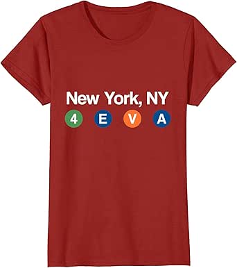 Amazon.com: NYC Subway t Shirt (New York Men | Women Tee): Clothing