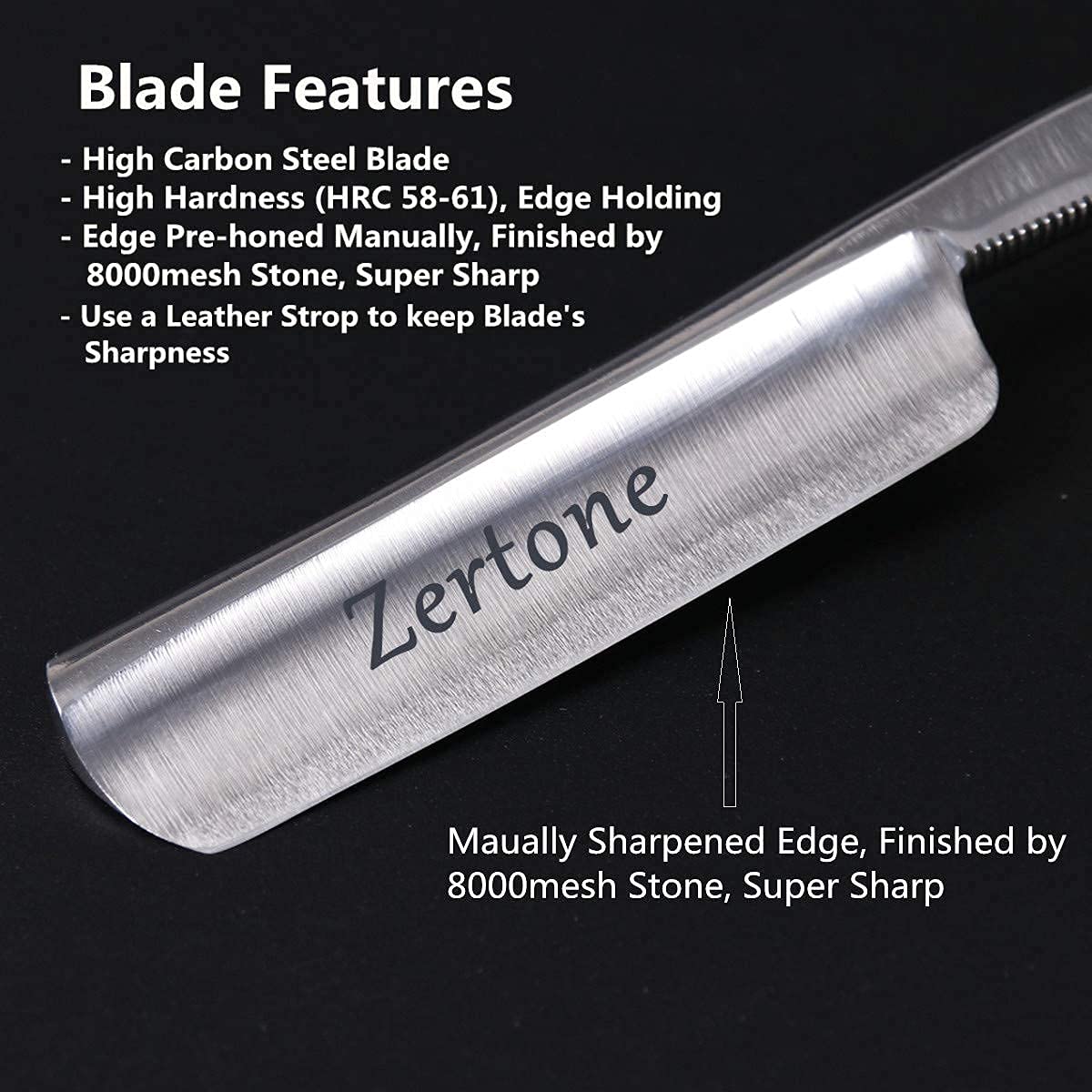 Mua Zertone Straight Razors for Men Kit with Strop - Straight Edge ...