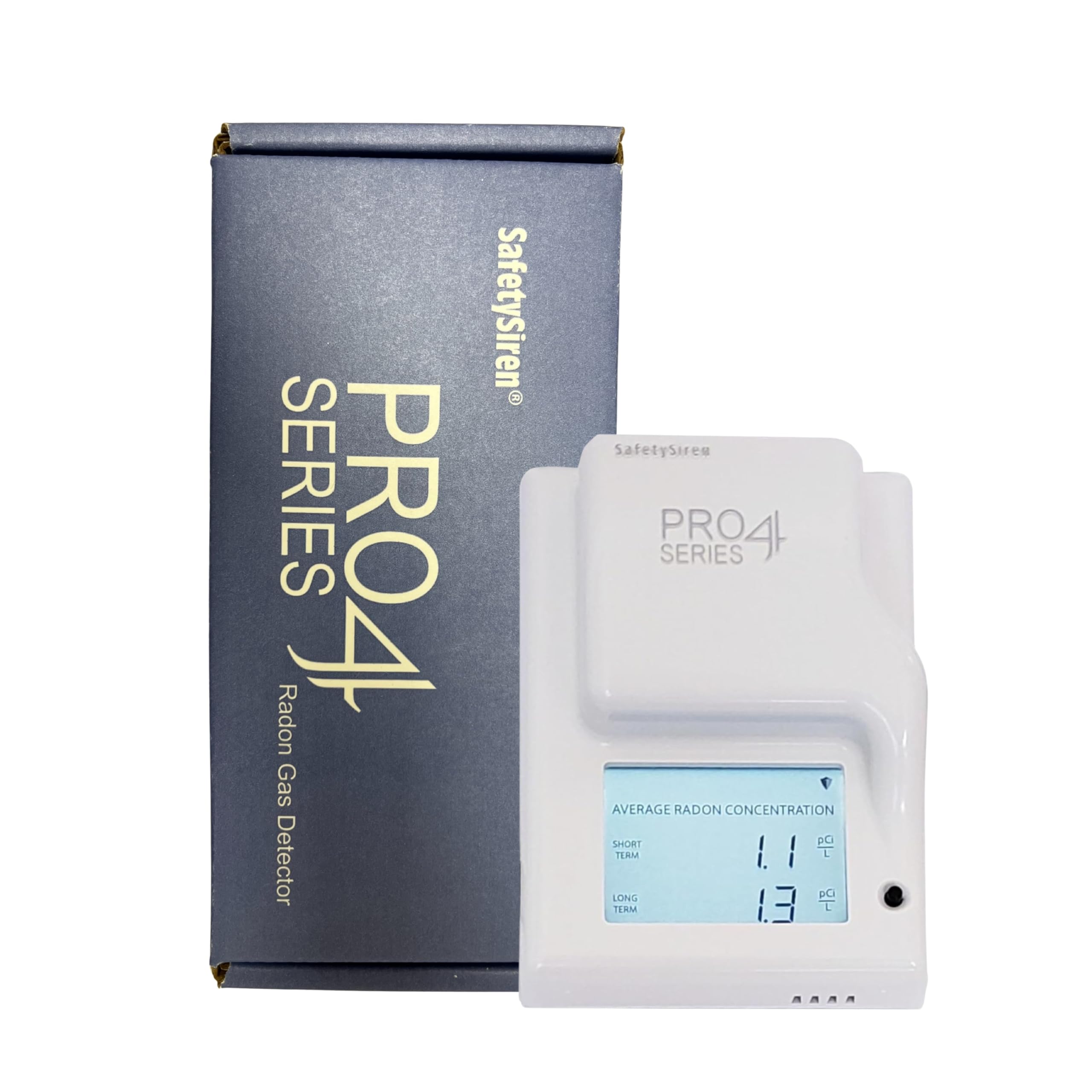 Safety Siren Pro4 Plug-in Radon Detector, Continuous Radon Gas ...