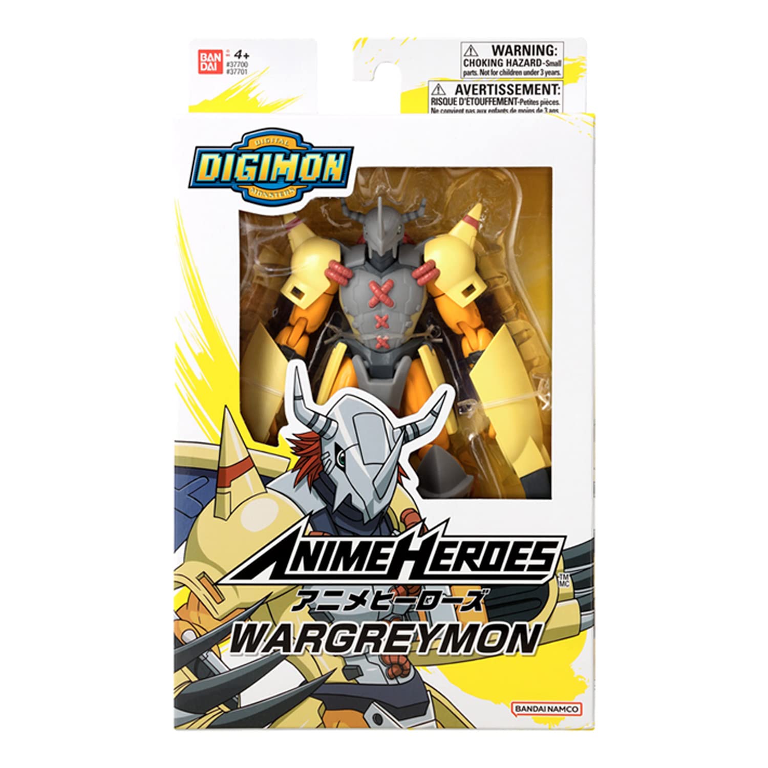 Mua BANDAI Anime Heroes Digimon WarGreymon Action Figure | 6.5'' Tall ...