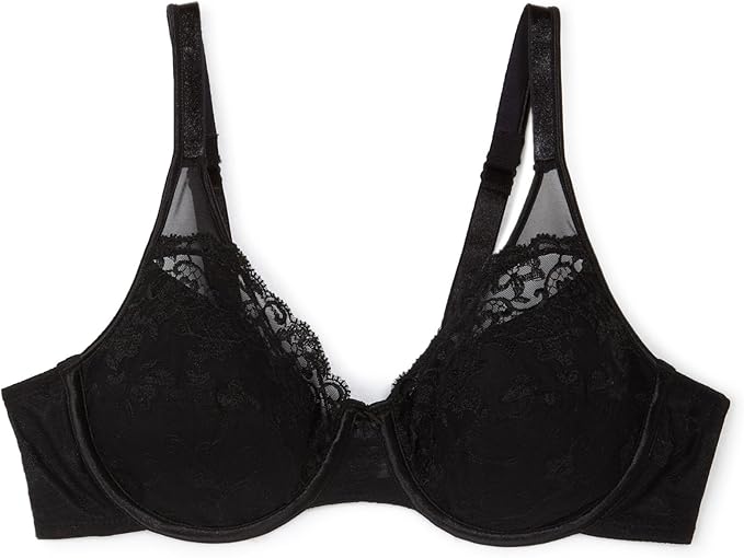 Playtex Secrets Women's Jasmine Embroidery Underwire Full Coverage Bra ...