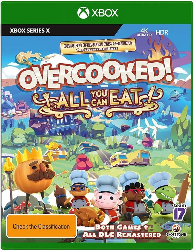 Overcooked! All You Can Eat - Xbox Series X: Amazon.com.au: Video Games