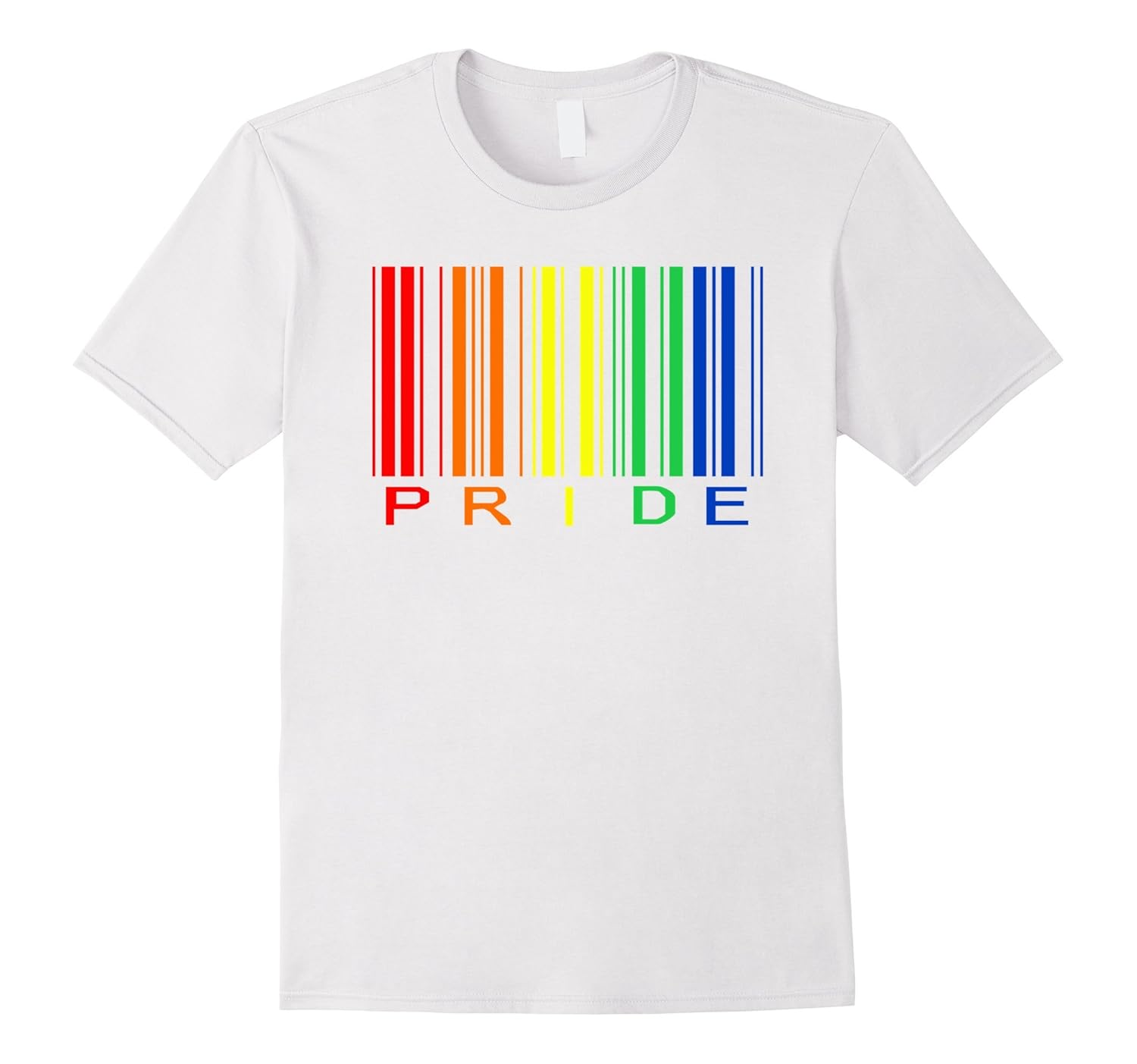 PRIDE Barcode LGBTQ Pride T-Shirt-TH – TEEHELEN