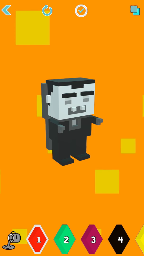 Halloween 3D Color By Number - Pixel Art, Voxel Coloring Book - App on ...