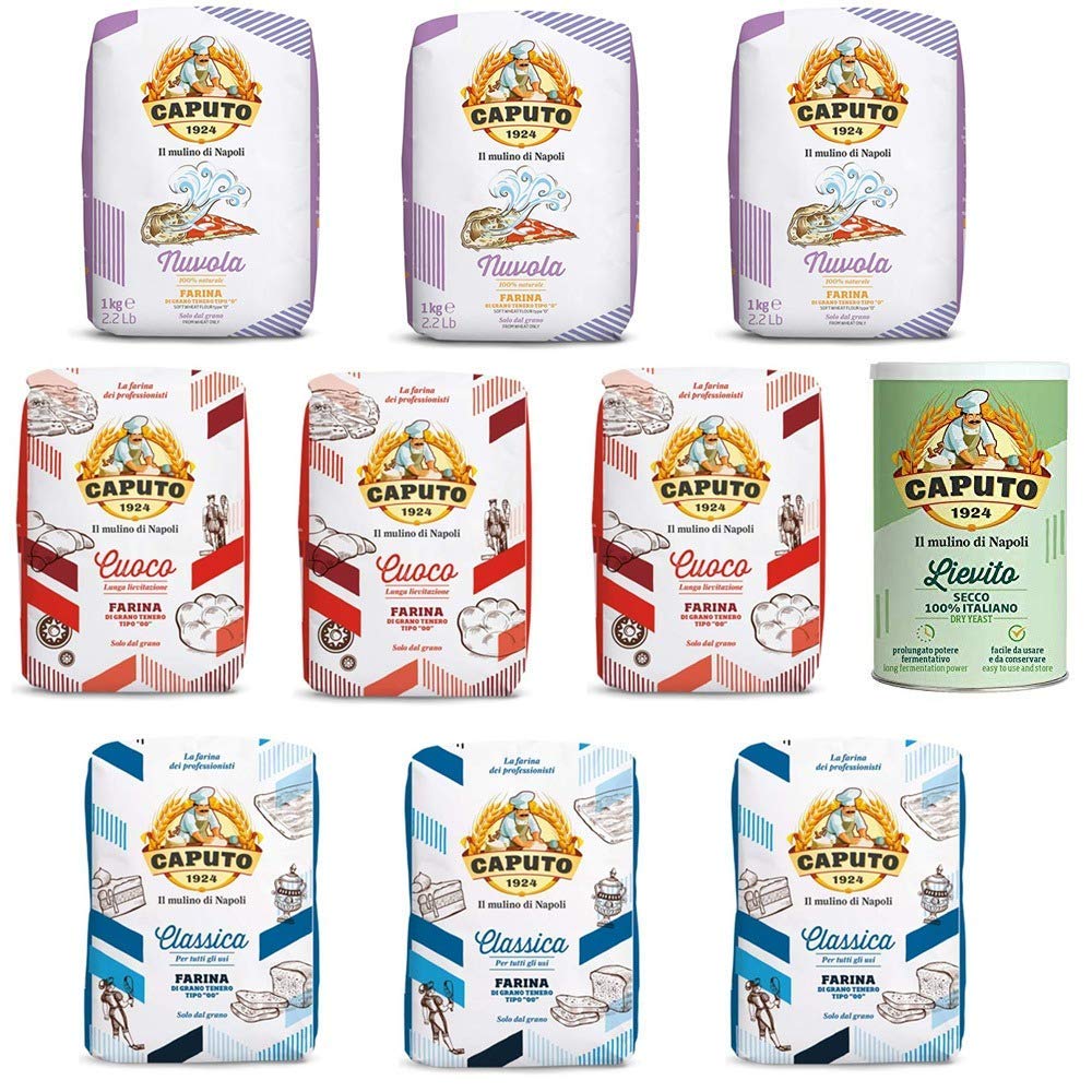 Testpaket Farina Molino Caputo Nuvola Classica Cuoco Pizzamehl Mehl ( 9 ...
