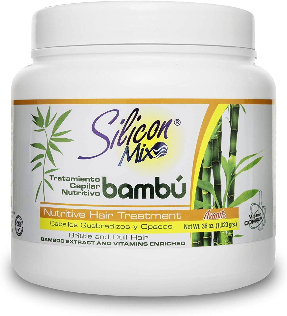 Silicon Mix Bambu Nutritive Hair Treatment 36oz: Amazon.co.uk: Health ...