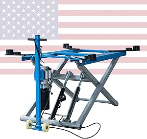 Amazon.com: XK 6200 lb 220V Rise Scissor Automotive Lift Hydraulic ...