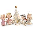 Amazon.com: Lenox Peanuts 7-Piece Christmas Pageant Figurines ...