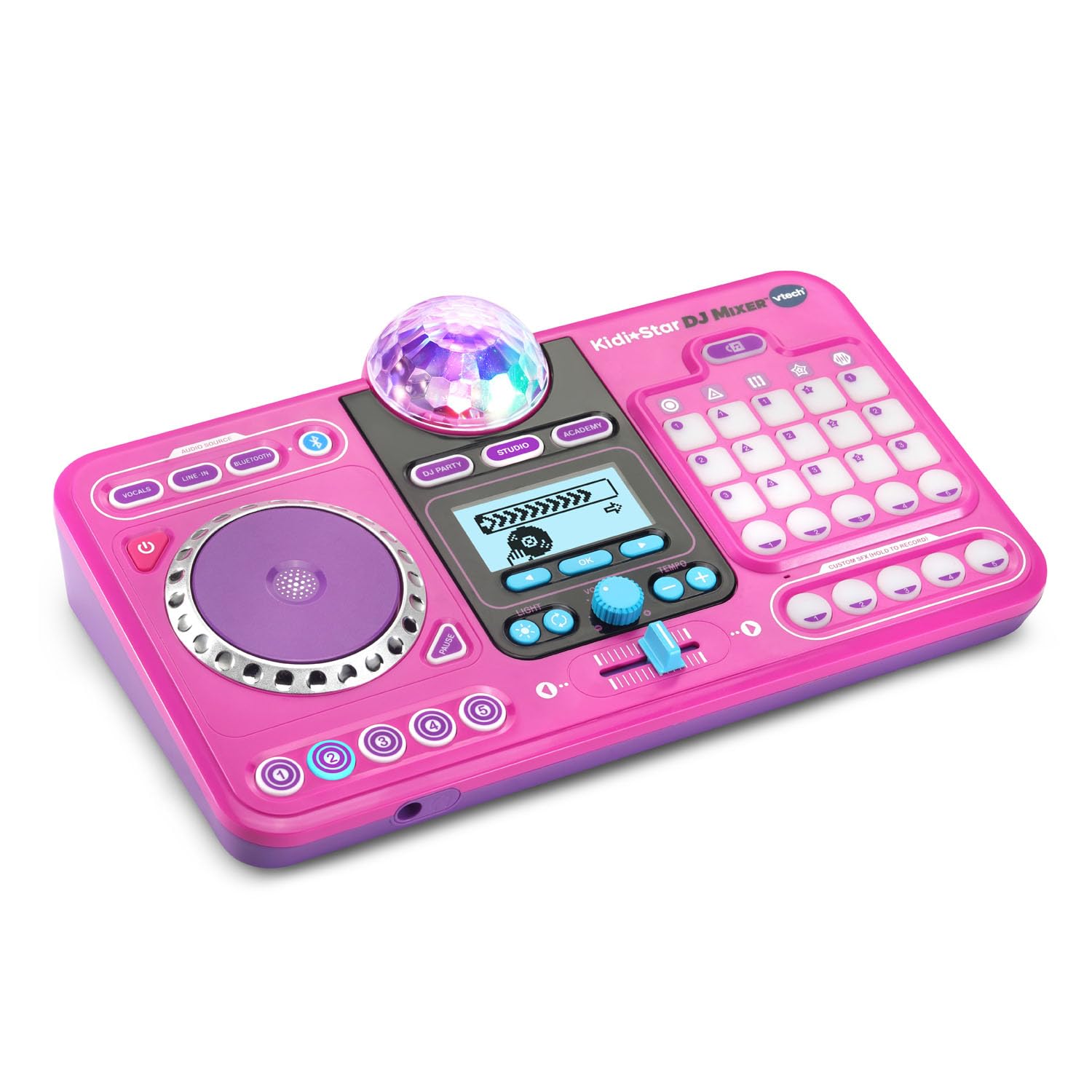 VTech KidiStar DJ Mixer, Pink | Pricepulse