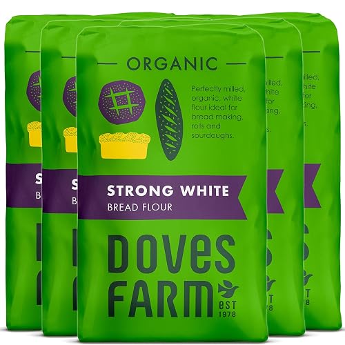 Doves Farm Organic Strong White Bread Flour | British Sourdough Bread ...