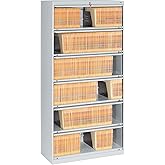 Amazon.com: Tennsco Open Fixed Shelf Lateral File, 36w x 16 1/2d x 75 1 ...