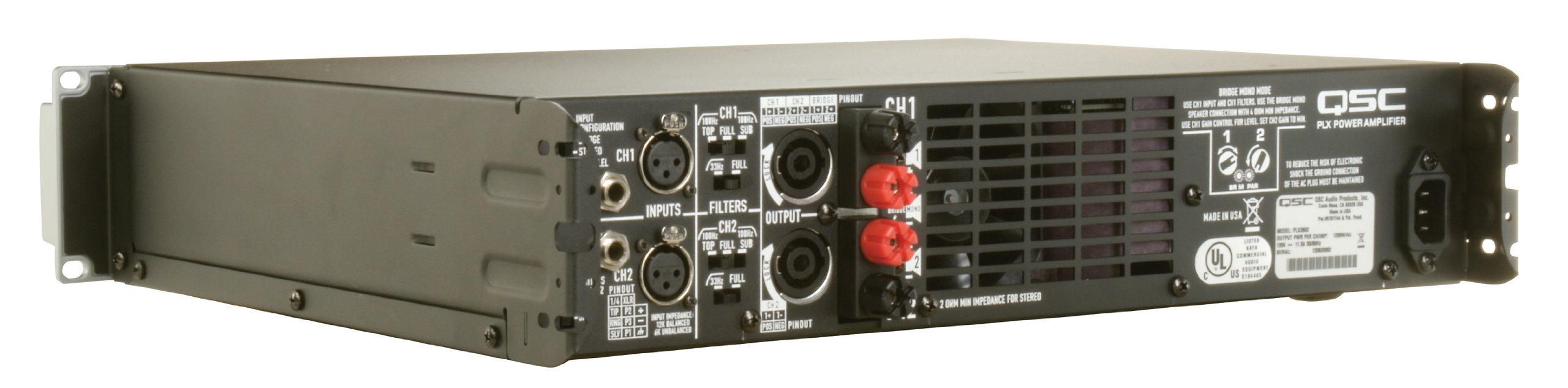 Mua QSC PLX3602 1250 Watt 2 Channel Lightweight Power Amplifier trên ...