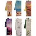 Amazon.com: NC Set of 12 Bible Verse Bookmarks with Prayers - 6 Unique ...