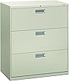 Amazon.com: HON 683LQ 600 Series 36-Inch by 19-1/4-Inch 3-Drawer ...