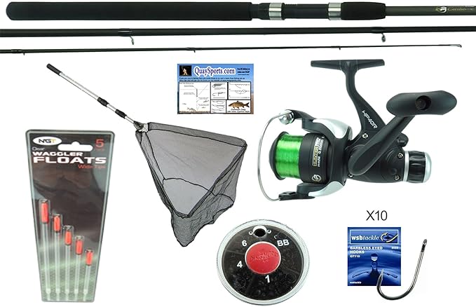 11' Float Fishing Kit With Hunter Pro Rod & Reel. Inc. Net Floats ...