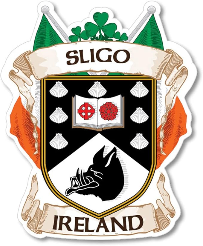 Amazon.com: Sligo County Ireland Irish Car Bumper Sticker/Decal: Automotive