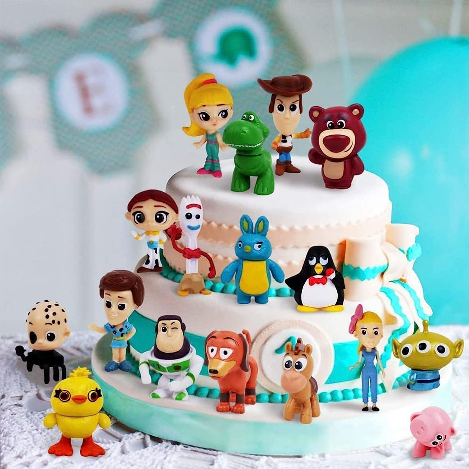 Figures Buzz Lightyear Toy Anime Cartoon Woody Buzz Lightyear Hamm Rex ...