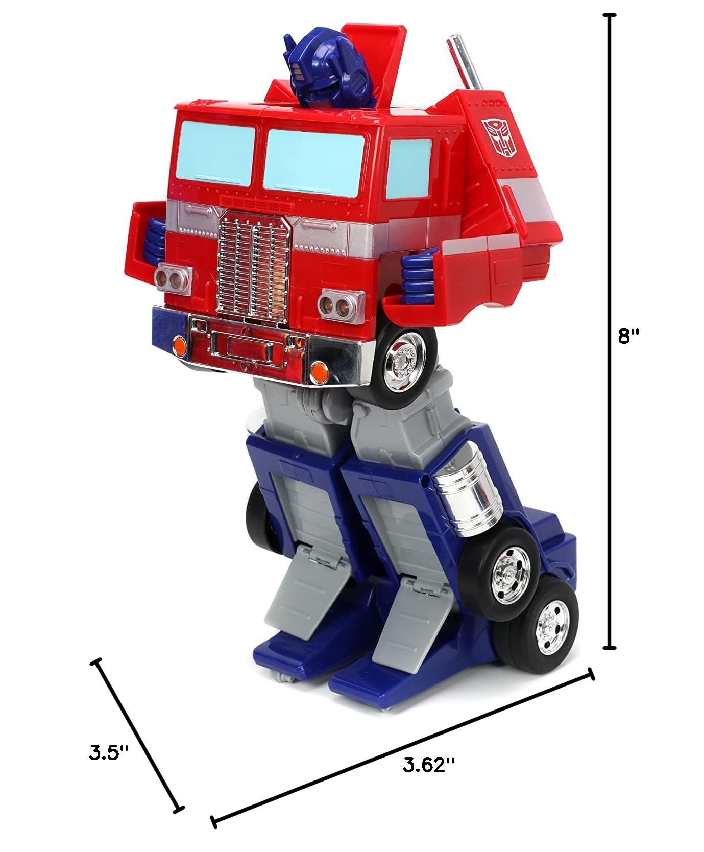 Mua Jada Toys – Transformers Optimus Prime Converting RC Vehicle – Kids ...