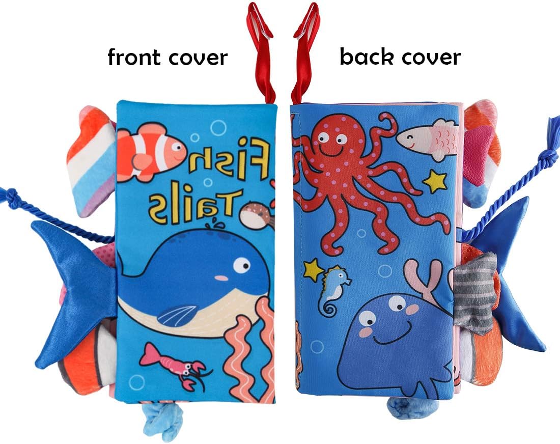beiens 9 Theme Felt Quiet Books – Ultra Soft Baby Books Touch and Feel ...