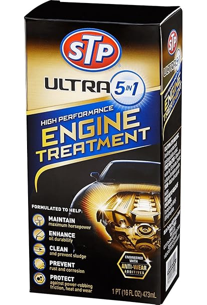 STP Ultra 5-in-1 High Performance Engine Treatment (473 ml): Amazon.in ...