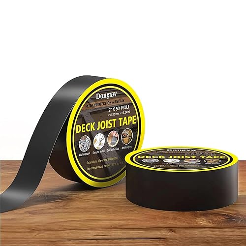 Dongxw Butyl Tape, Joist Tape for Decking Waterproof Deck Joist ...