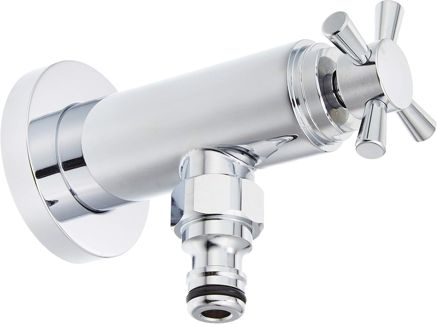 Amazon | KVK 屋外ホース接続ニップル付水栓 K1400SPJ | 浴室用設備