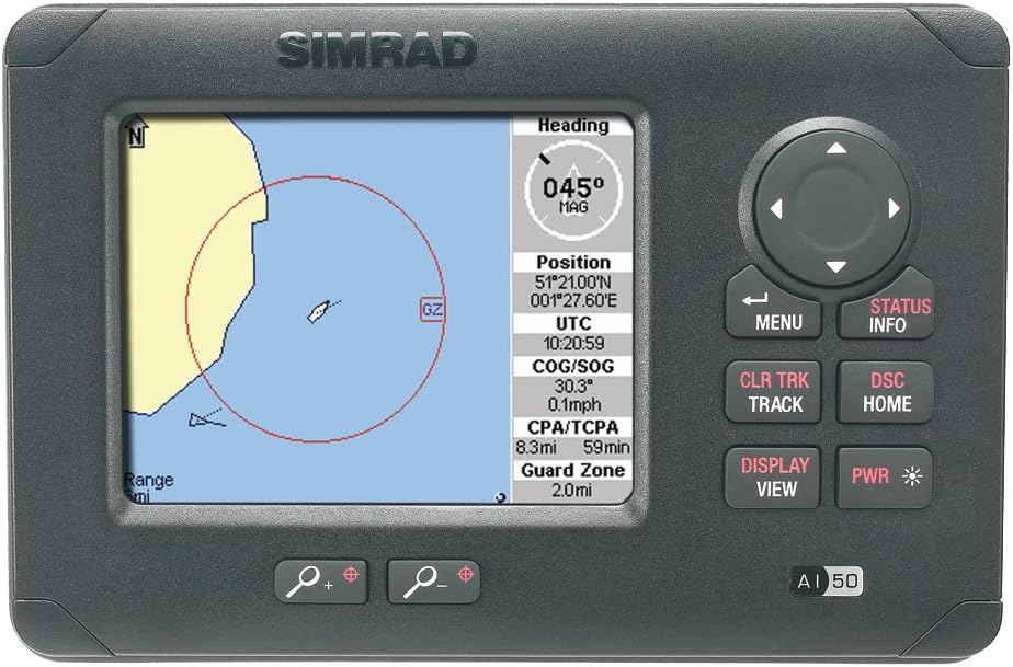 Simrad AI50 AIS Class B Transponder (GPS Antenna Included) - Black ...