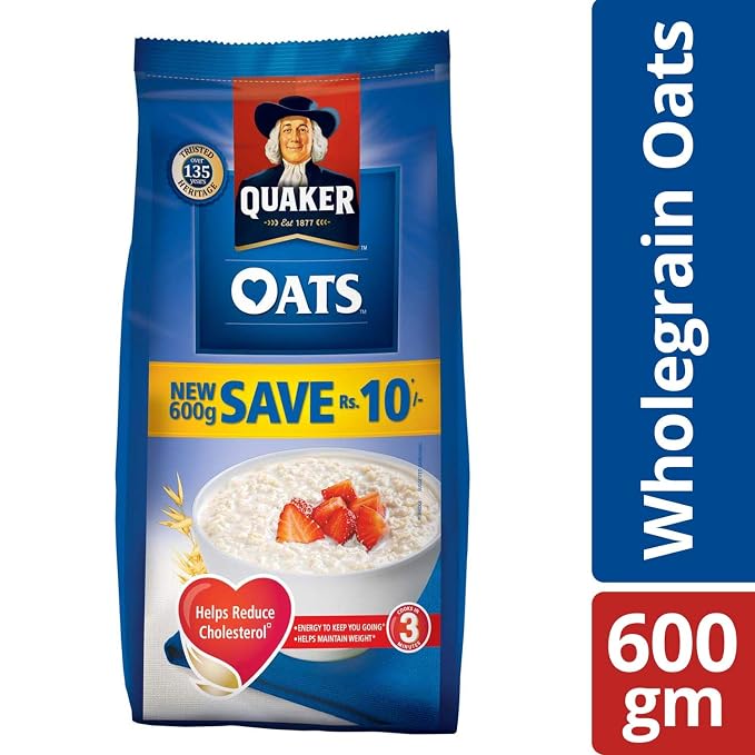 Quaker Oats, 600g: Amazon.in: Grocery & Gourmet Foods