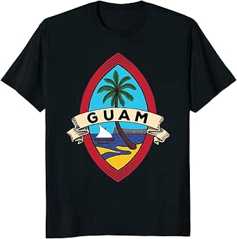 Amazon.com: Guam Seal Classic Hand Drawn T Shirt: Clothing