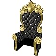 Amazon.com: Beistle Corrugated Cardboard Black 3-D Throne with Easel ...