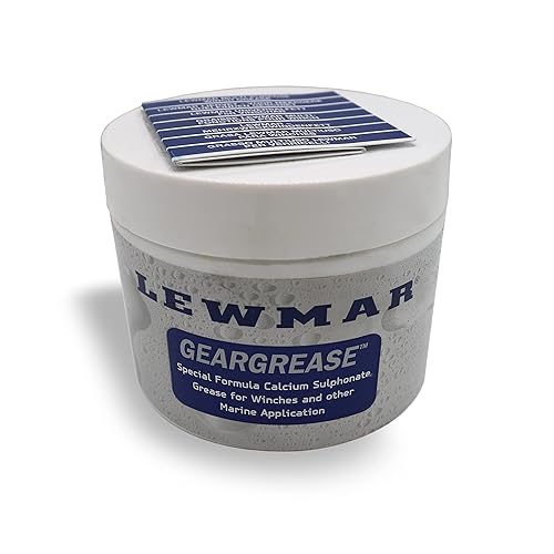 Lewmar Winch Grease, 10.5 oz Tube – Winch Maintenance Grease with Solid ...
