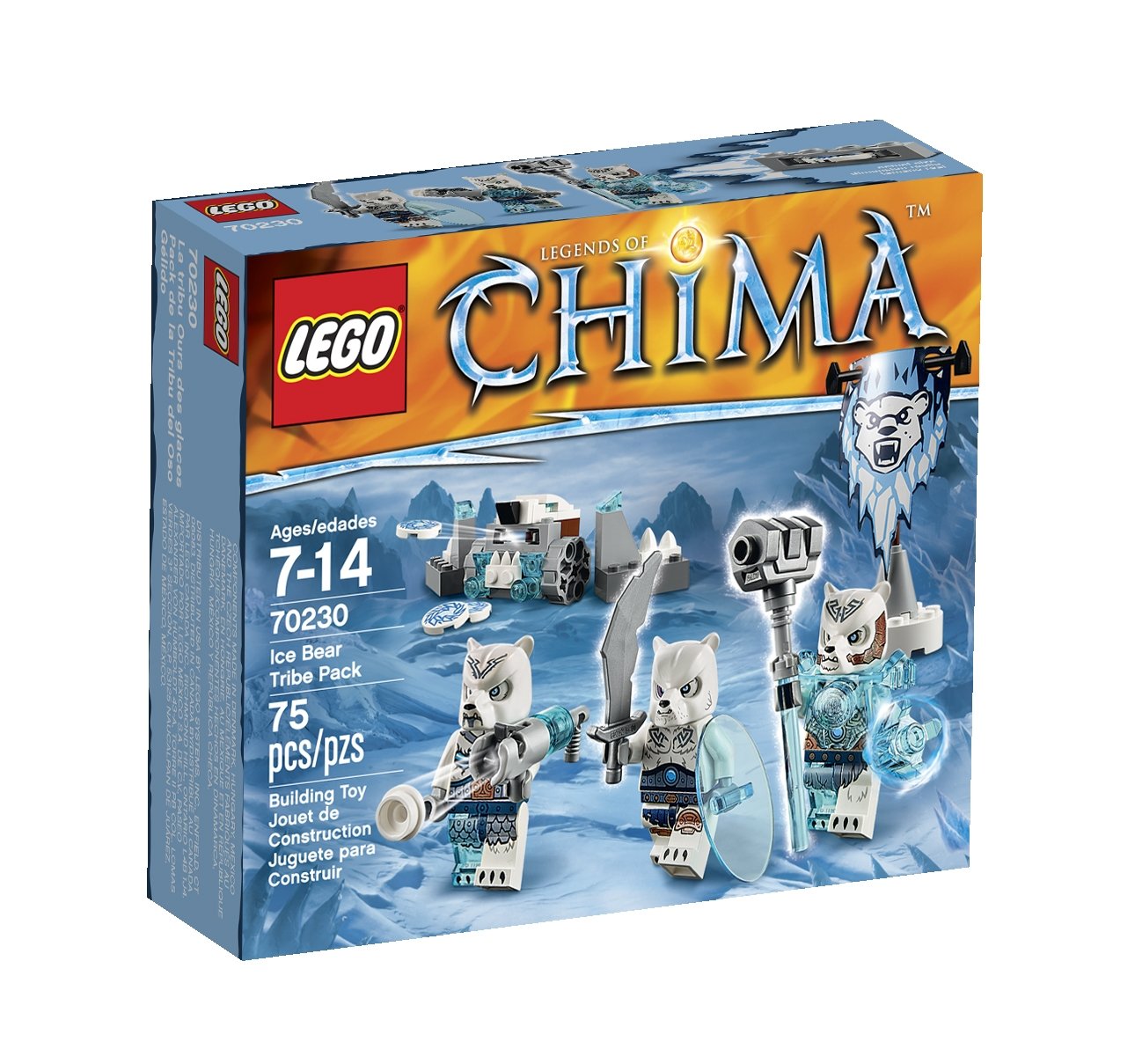 Buy LEGO Chima Ice Bear Tribe Pack Online at Low Prices in India ...