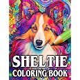 Amazon.com: Sheltie Coloring Book: Relax & Unwind with this Gorgeous ...