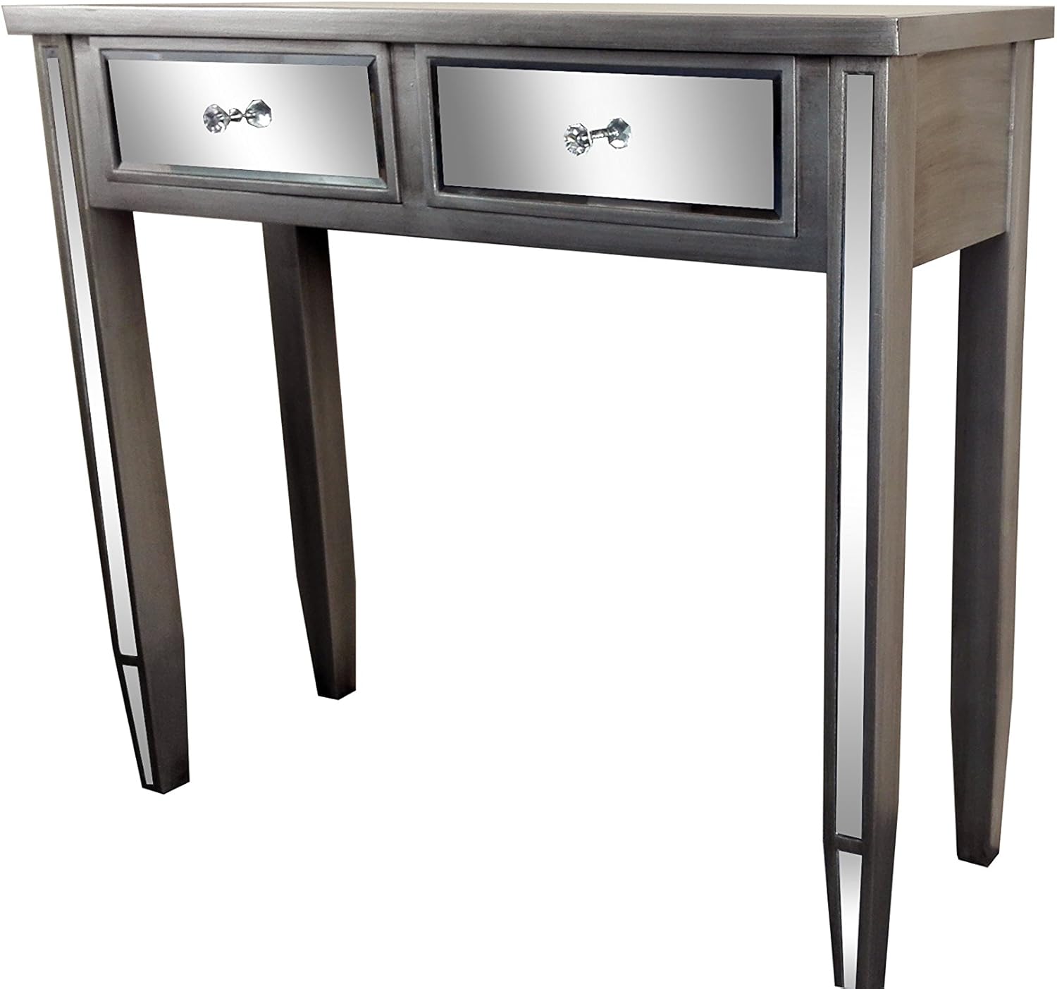 Slate & Rose Coffee Table, Wood, Height 80cm x Width 90cm x Depth 32cm ...