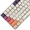 Amazon.com: 143 Smoke Cloud Keycaps Dye-Sub Thick PBT Cherry Profile ...