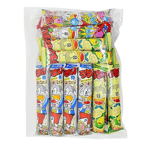 KASTMAR Umaibo assort Japanese Corn Puffed Snacks Variety Pack 5 ...