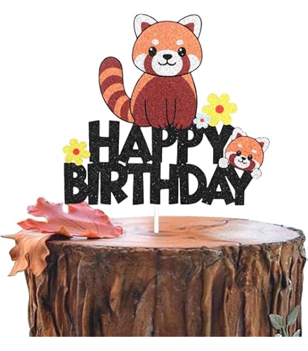Roter Panda Geburtstag