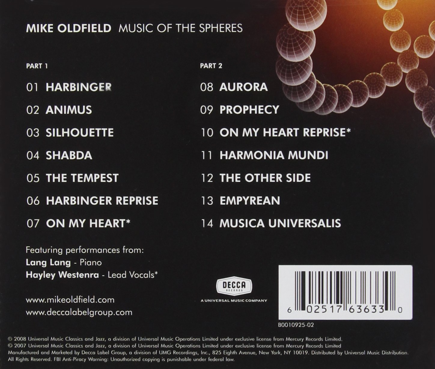 Music Of The Spheres | Blaumane Music