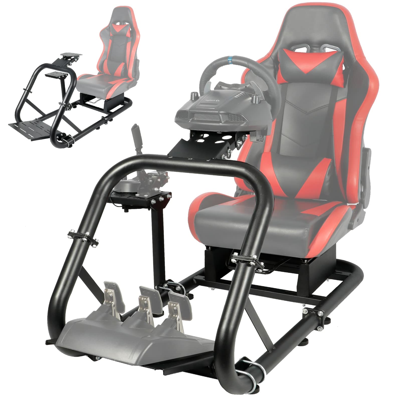 Mua Dardoo G920 Racing Sim Cockpit Racing Wheel Stand with Shifter ...