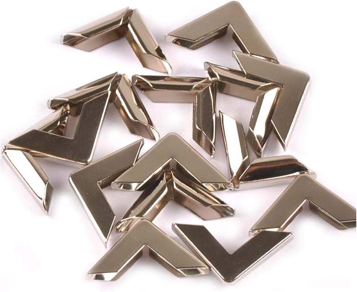 MAODING 50pcs Scrapbooking Decorative Silver Metal Corners For Books ...