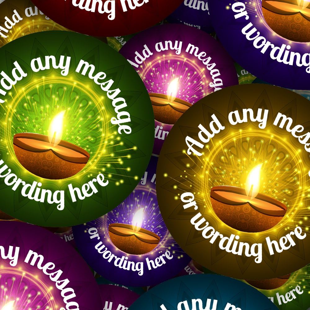 Amazon.com: Graphic Flavor Happy Diwali Festival India Personalized ...