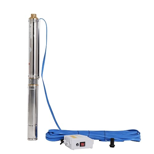 ZYIY 2.5" Deep Well Pump 0.75Hp Submersible 220V/60Hz Single Phase ...
