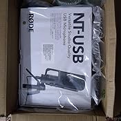 Rode NT-USB USB Condenser Microphone, Black: Amazon.in: Musical Instruments