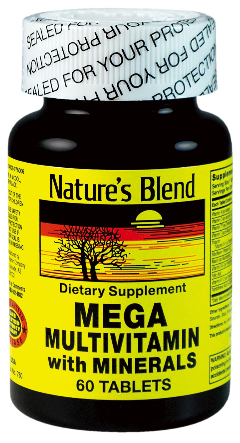 Amazon.com: Nature's Blend Calcium Citrate Malate 500 mg 60 Tabs ...