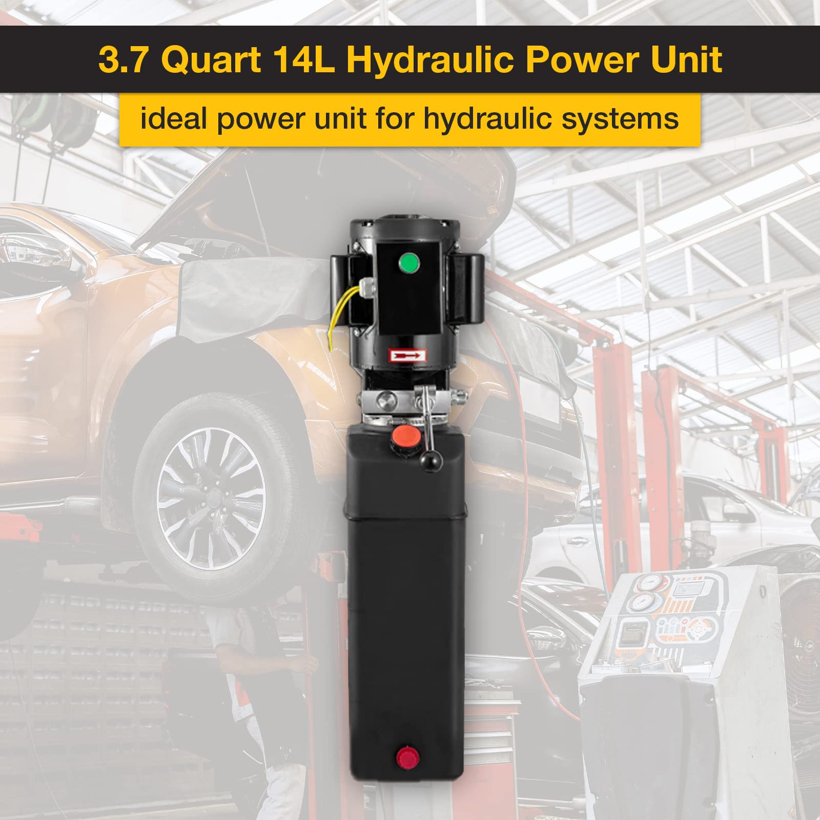 Mua Doppy 3.7 Gallon Hydraulic Pump Unit 3HP 2950 PSI Car Lift ...
