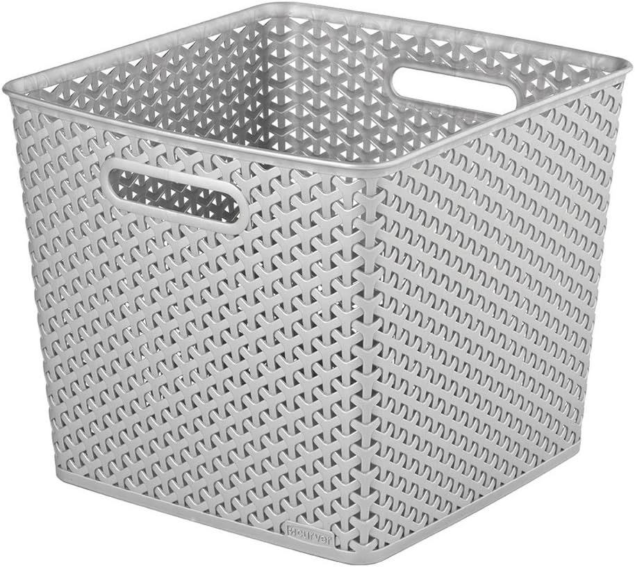 CURVER My Style 196910 Foldaway Storage Box Rattan Effect Large 30 L ...