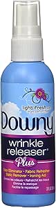 Downy Wrinkle Release Wrinkle Releaser Spray, Light Fresh Scent, Travel ...