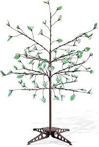 Amazon.com : Exhart Anywhere Lighting LED Tree with Leaves : String ...